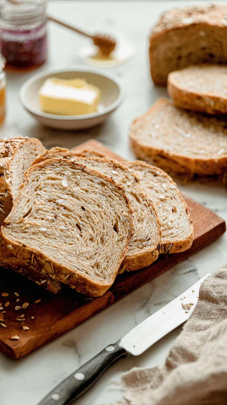Multigrain Bread Recipe – Soft & Healthy Homemade Loaf